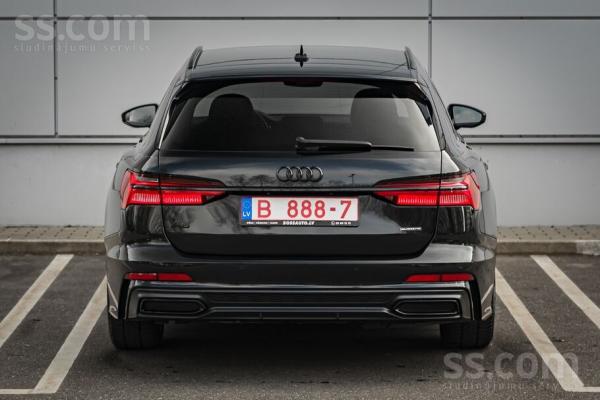 Black Audi A6 2020 in Riga, with an engine capacity of 3.00 L and mileage of 159 thousand km for 23990 €, photo 5 on AUTOMOTO.COM.LV