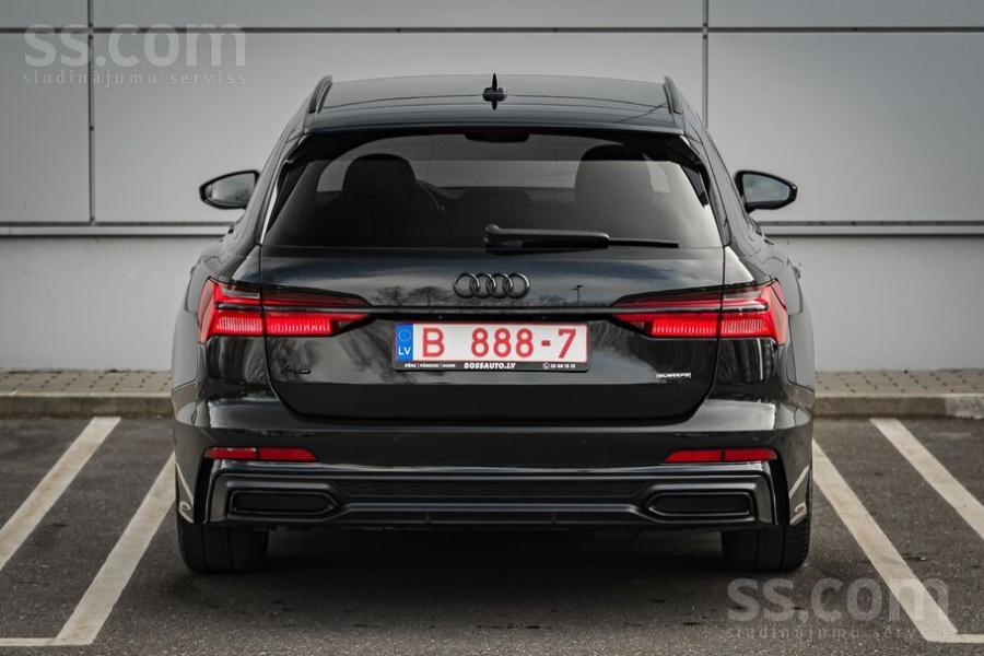 Black Audi A6 2020 in Riga, with an engine capacity of 3.00 L and mileage of 159 thousand km for 23990 €, photo 6 on AUTOMOTO.COM.LV
