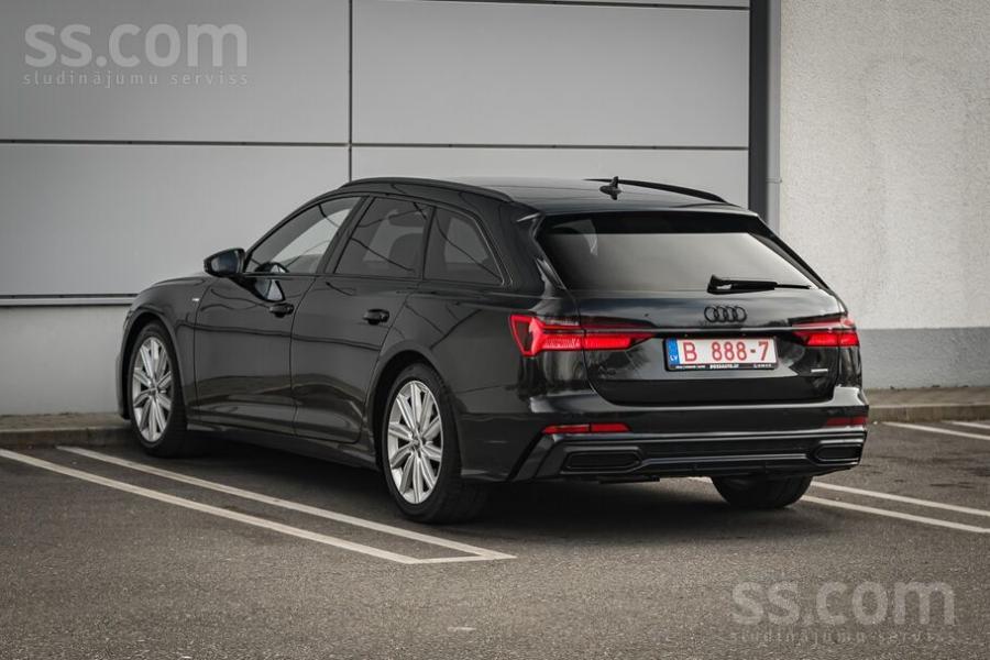 Black Audi A6 2020 in Riga, with an engine capacity of 3.00 L and mileage of 159 thousand km for 23990 €, photo 7 on AUTOMOTO.COM.LV