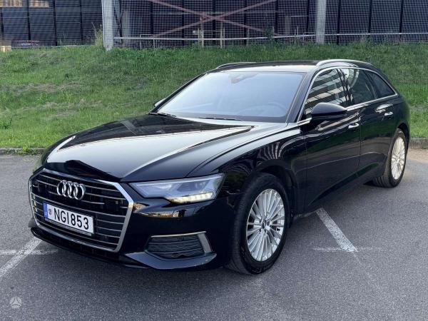 Melns Audi A6 2020 Viļņa, ar dzinēja tilpumu 1.97 L un nobraukumu 115 tūkst. km par 28500 €, foto 1 vietnē AUTOMOTO.COM.LV