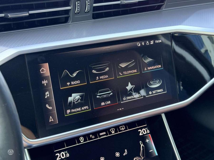 Черный Ауди А6 2020 в Вильнюс, объемом двигателя 1.97 л и пробегом 115 тыс. км за 28500 €, фото 20 на AUTOMOTO.COM.LV