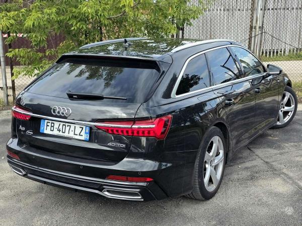 Black Audi A6 2020 in Siauliai, with an engine capacity of 1.97 L and mileage of 189 thousand km for 20500 €, photo 7 on AUTOMOTO.COM.LV