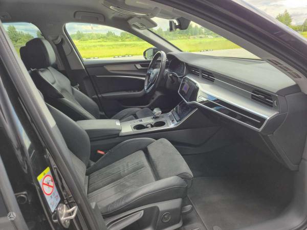 Black Audi A6 2020 in Siauliai, with an engine capacity of 1.97 L and mileage of 306 thousand km for 17700 €, photo 8 on AUTOMOTO.COM.LV