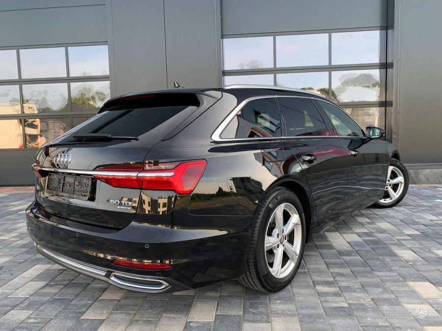 Black Audi A6 2020 in Riga, with an engine capacity of 2.97 L and mileage of 231 thousand km for 21999 €, photo 6 on AUTOMOTO.COM.LV