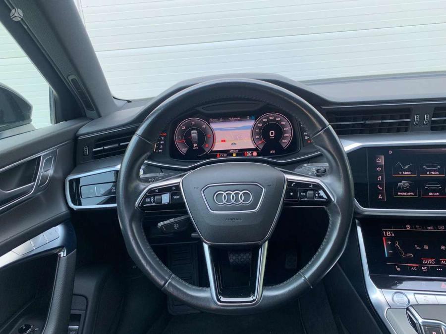 Black Audi A6 2020 in Riga, with an engine capacity of 2.97 L and mileage of 231 thousand km for 21999 €, photo 23 on AUTOMOTO.COM.LV
