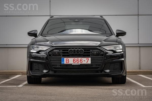 Black Audi A6 2020 in Riga, with an engine capacity of 3.00 L and mileage of 159 thousand km for 22990 €, photo 2 on AUTOMOTO.COM.LV
