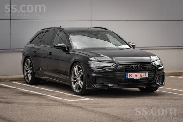Black Audi A6 2020 in Riga, with an engine capacity of 3.00 L and mileage of 159 thousand km for 22990 €, photo 3 on AUTOMOTO.COM.LV