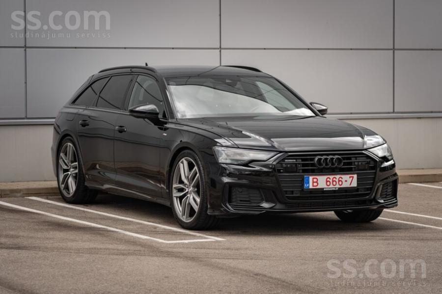 Black Audi A6 2020 in Riga, with an engine capacity of 3.00 L and mileage of 159 thousand km for 22990 €, photo 4 on AUTOMOTO.COM.LV