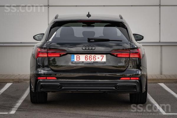 Black Audi A6 2020 in Riga, with an engine capacity of 3.00 L and mileage of 159 thousand km for 22990 €, photo 5 on AUTOMOTO.COM.LV