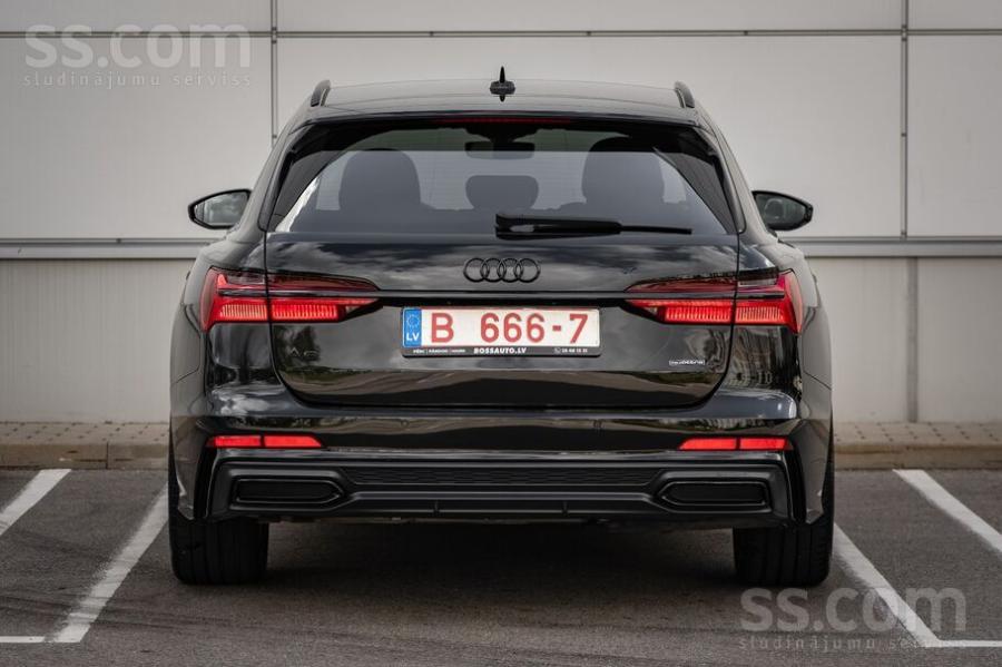 Black Audi A6 2020 in Riga, with an engine capacity of 3.00 L and mileage of 159 thousand km for 22990 €, photo 6 on AUTOMOTO.COM.LV