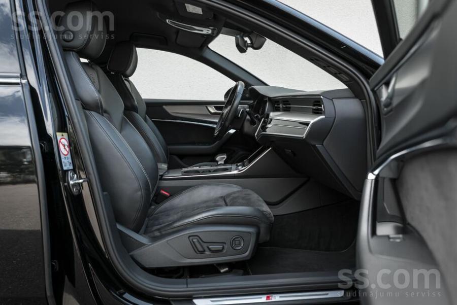 Black Audi A6 2020 in Riga, with an engine capacity of 3.00 L and mileage of 159 thousand km for 22990 €, photo 14 on AUTOMOTO.COM.LV