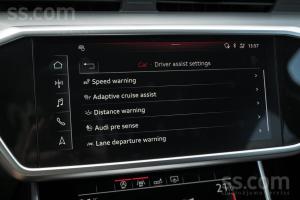 Black Audi A6 2020 in Riga, with an engine capacity of 3.00 L and mileage of 159 thousand km for 22990 €, photo 25 on AUTOMOTO.COM.LV