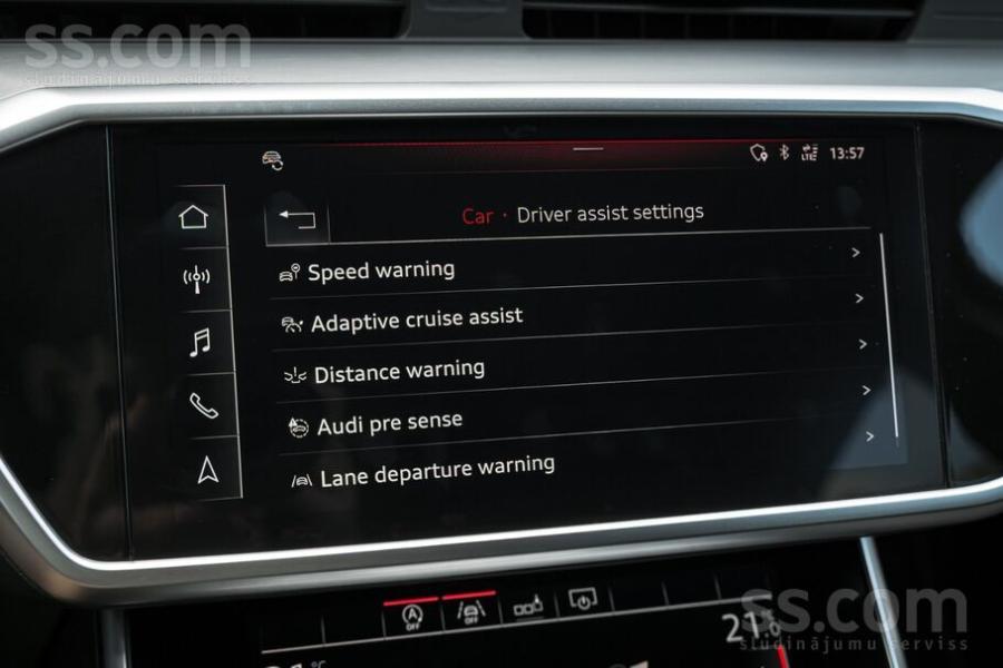 Black Audi A6 2020 in Riga, with an engine capacity of 3.00 L and mileage of 159 thousand km for 22990 €, photo 25 on AUTOMOTO.COM.LV