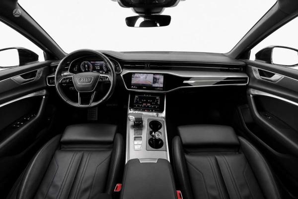 Black Audi A6 2020 in Kaunas, with an engine capacity of 2.97 L and mileage of 186 thousand km for 29500 €, photo 7 on AUTOMOTO.COM.LV