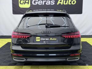 Black Audi A6 2020 in Vilnius, with an engine capacity of 1.97 L and mileage of 222 thousand km for 21950 €, photo 6 on AUTOMOTO.COM.LV