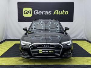 Black Audi A6 2020 in Vilnius, with an engine capacity of 1.97 L and mileage of 222 thousand km for 21950 €, photo 8 on AUTOMOTO.COM.LV