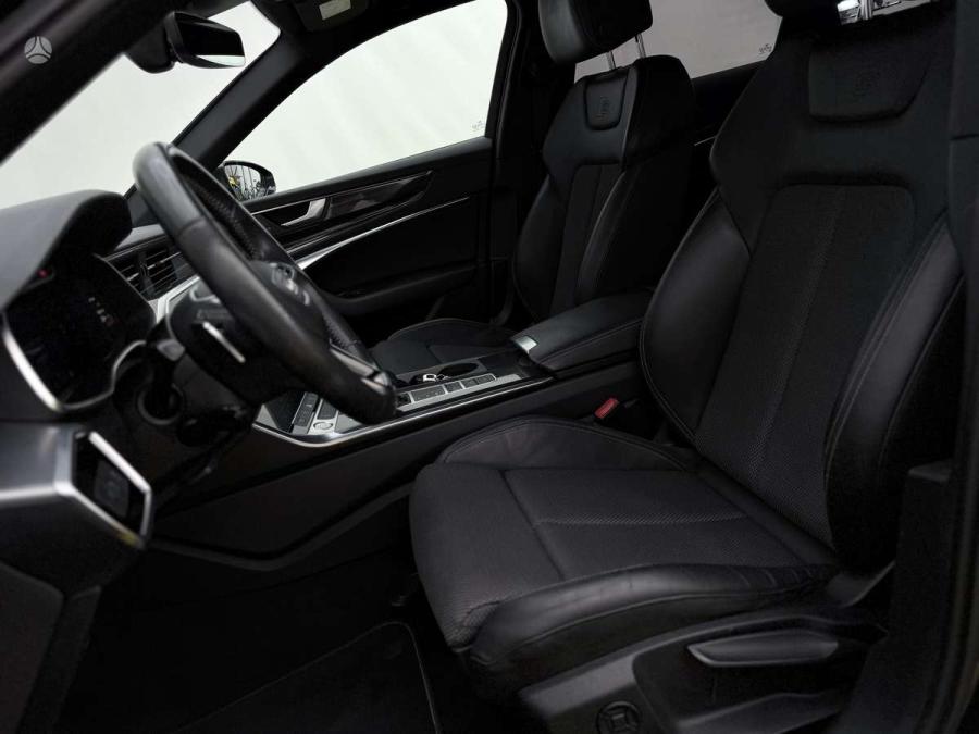 Black Audi A6 2020 in Vilnius, with an engine capacity of 1.97 L and mileage of 222 thousand km for 21950 €, photo 11 on AUTOMOTO.COM.LV