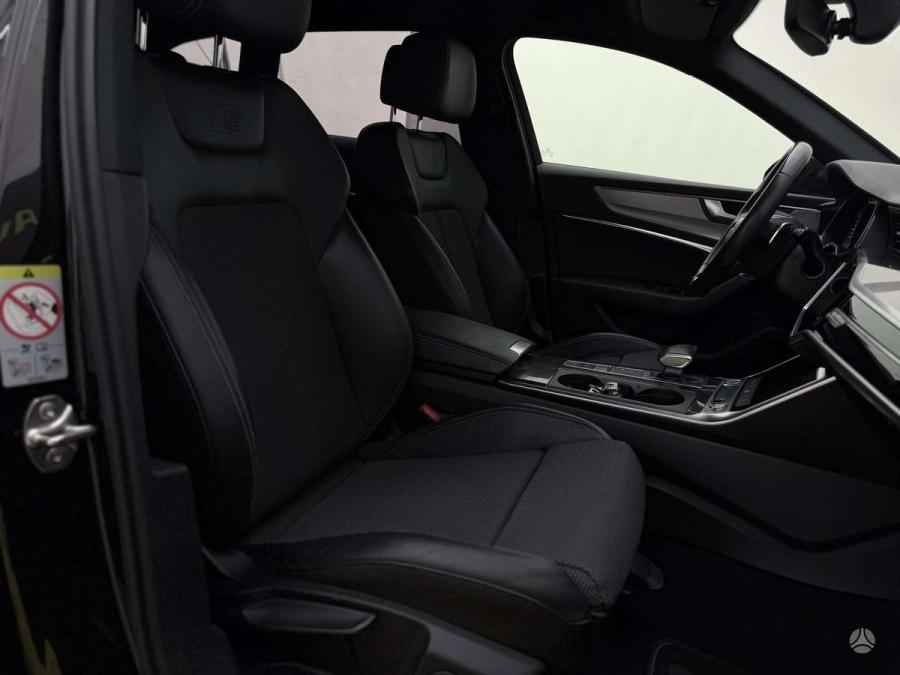 Black Audi A6 2020 in Vilnius, with an engine capacity of 1.97 L and mileage of 222 thousand km for 21950 €, photo 17 on AUTOMOTO.COM.LV