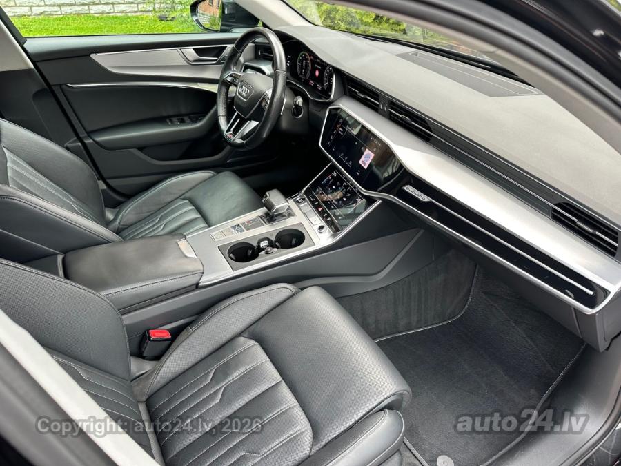 Black Audi A6 2020 in Tallinn, with an engine capacity of 2.00 L and mileage of 122 thousand km for 30990 €, photo 12 on AUTOMOTO.COM.LV
