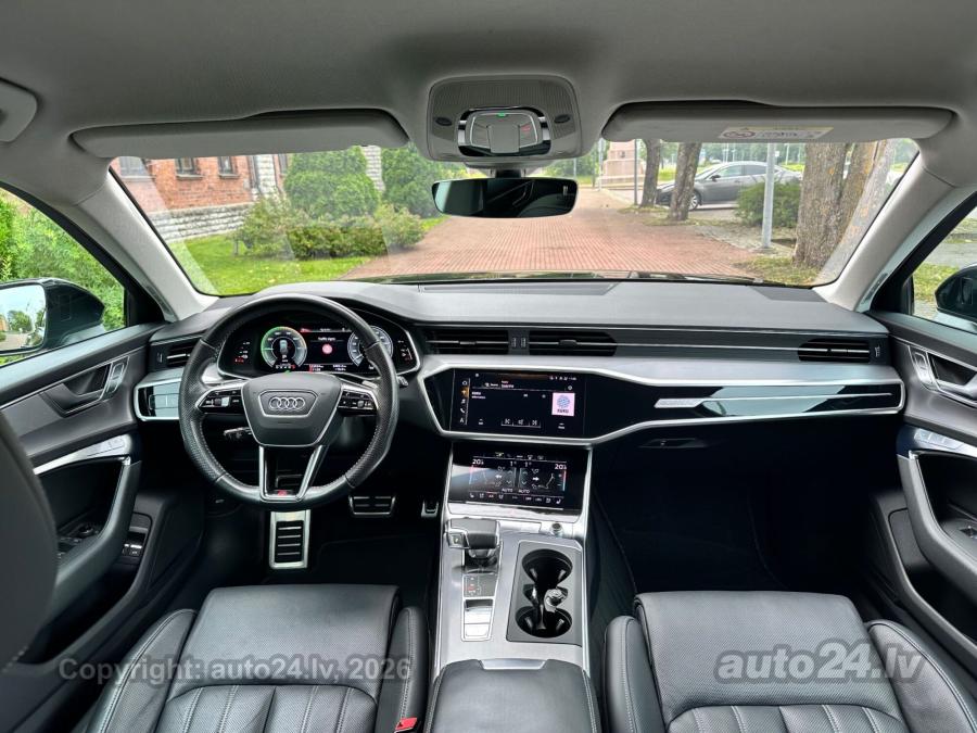 Black Audi A6 2020 in Tallinn, with an engine capacity of 2.00 L and mileage of 122 thousand km for 30990 €, photo 13 on AUTOMOTO.COM.LV