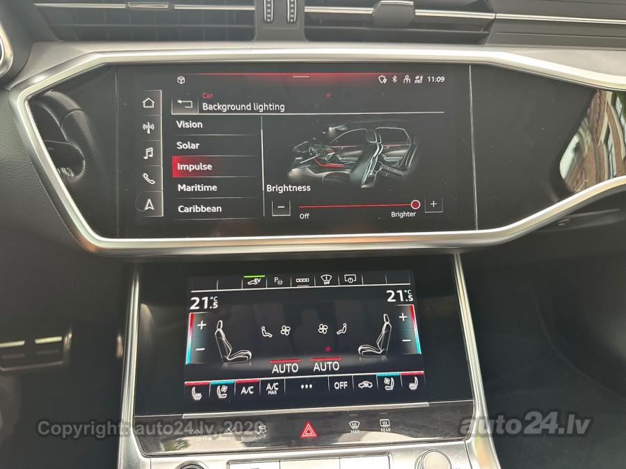 Black Audi A6 2020 in Tallinn, with an engine capacity of 2.00 L and mileage of 122 thousand km for 30990 €, photo 18 on AUTOMOTO.COM.LV