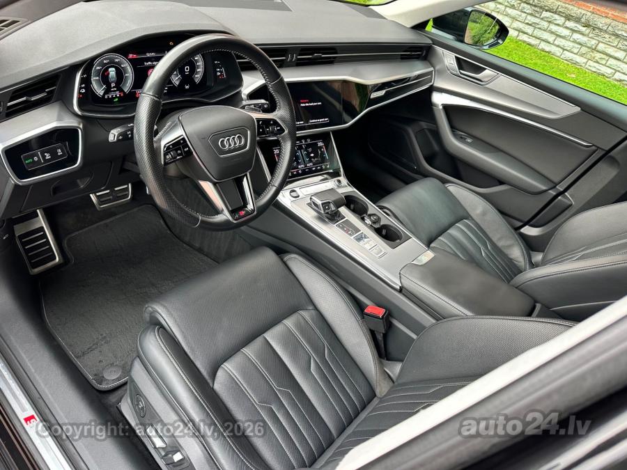 Black Audi A6 2020 in Tallinn, with an engine capacity of 2.00 L and mileage of 122 thousand km for 30990 €, photo 20 on AUTOMOTO.COM.LV