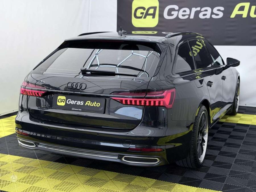 Melns Audi A6 2020 Viļņa, ar dzinēja tilpumu 1.97 L un nobraukumu 222 tūkst. km par 21950 €, foto 5 vietnē AUTOMOTO.COM.LV