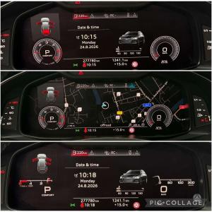 Black Audi A6 2020 in Jonava, with an engine capacity of 1.97 L and mileage of 270 thousand km for 22600 €, photo 25 on AUTOMOTO.COM.LV