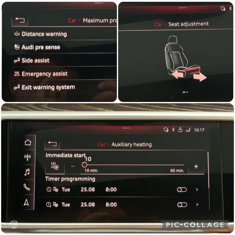 Black Audi A6 2020 in Jonava, with an engine capacity of 1.97 L and mileage of 270 thousand km for 22600 €, photo 29 on AUTOMOTO.COM.LV