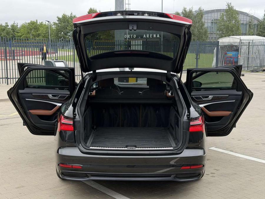 Black Audi A6 2020 in Jonava, with an engine capacity of 1.97 L and mileage of 270 thousand km for 22600 €, photo 39 on AUTOMOTO.COM.LV