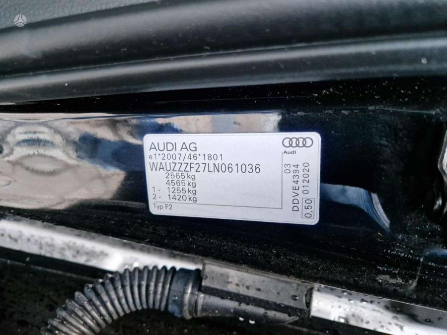 Black Audi A6 2020 in Kaunas, with an engine capacity of 3.00 L and mileage of 175 thousand km for 23750 €, photo 14 on AUTOMOTO.COM.LV