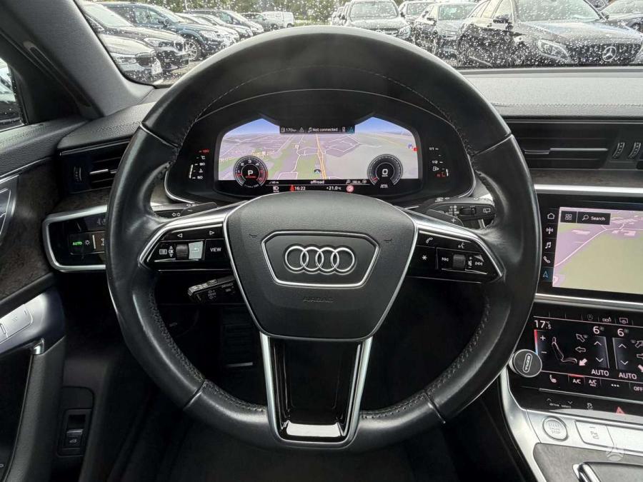 Black Audi A6 2020 in Kaunas, with an engine capacity of 3.00 L and mileage of 175 thousand km for 23750 €, photo 24 on AUTOMOTO.COM.LV