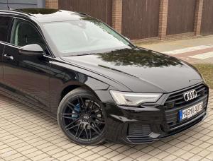 Black Audi A6 2021 in Marijampole, with an engine capacity of 2.97 L and mileage of 105 thousand km for 32650 €, photo 6 on AUTOMOTO.COM.LV