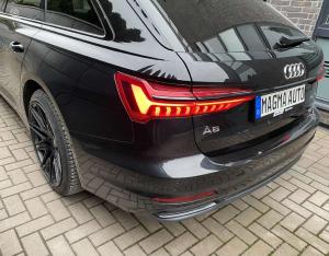 Black Audi A6 2021 in Marijampole, with an engine capacity of 2.97 L and mileage of 105 thousand km for 32650 €, photo 14 on AUTOMOTO.COM.LV