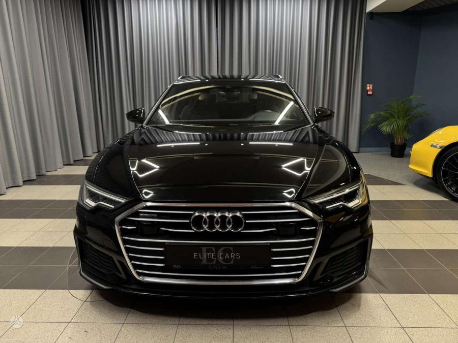 Black Audi A6 2021 in Riga, with an engine capacity of 1.98 L and mileage of 154 thousand km for 28900 €, photo 2 on AUTOMOTO.COM.LV