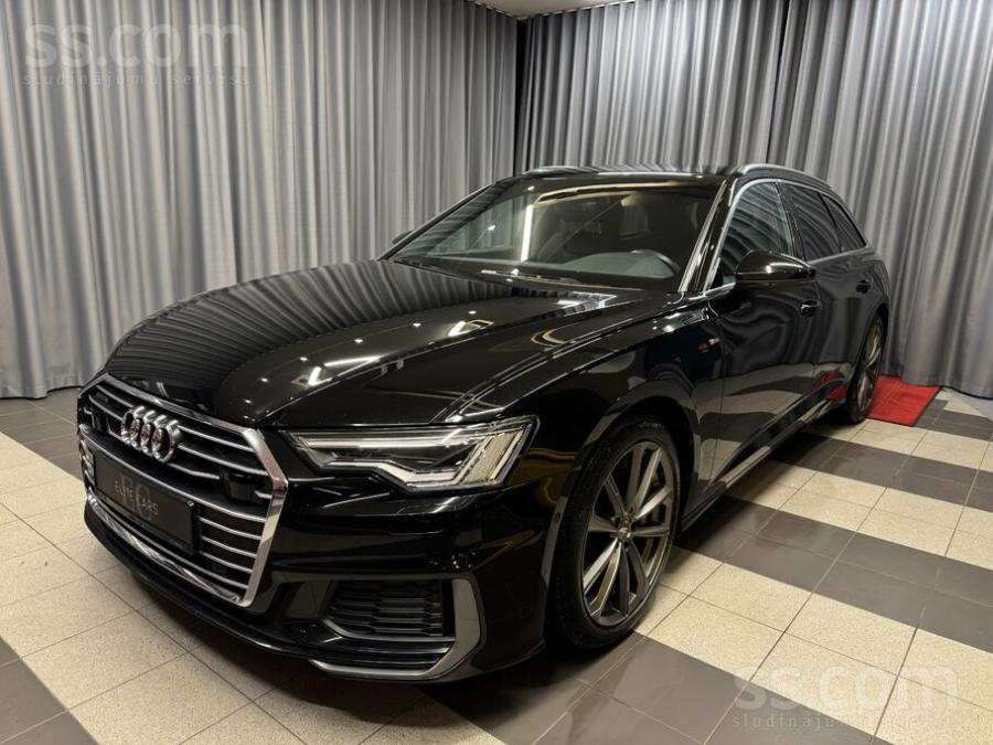Black Audi A6 2021 in Riga, with an engine capacity of 2.00 L and mileage of 154 thousand km for 28900 €, photo 1 on AUTOMOTO.COM.LV