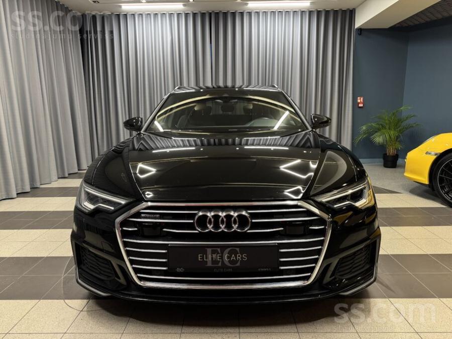 Black Audi A6 2021 in Riga, with an engine capacity of 2.00 L and mileage of 154 thousand km for 28900 €, photo 2 on AUTOMOTO.COM.LV