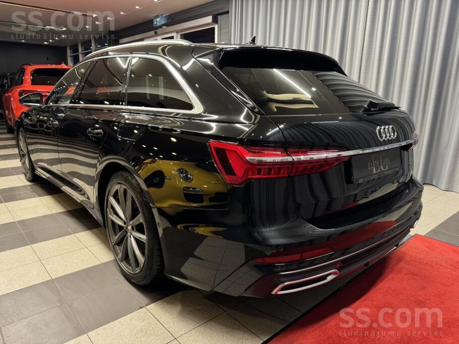 Black Audi A6 2021 in Riga, with an engine capacity of 2.00 L and mileage of 154 thousand km for 28900 €, photo 4 on AUTOMOTO.COM.LV