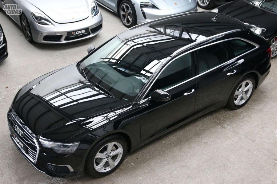 Melns Audi A6 2021 Kauņa, ar dzinēja tilpumu 2.00 L un nobraukumu 78 tūkst. km par 32686 €, foto 1 vietnē AUTOMOTO.COM.LV