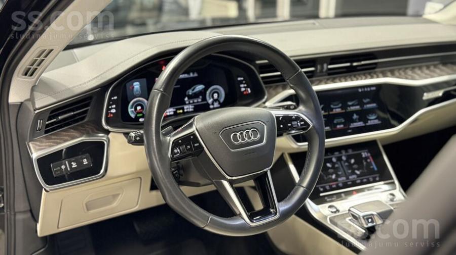 Melns Audi A6 2021 Rīga, ar dzinēja tilpumu 2.00 L un nobraukumu 198 tūkst. km par 26990 €, foto 24 vietnē AUTOMOTO.COM.LV