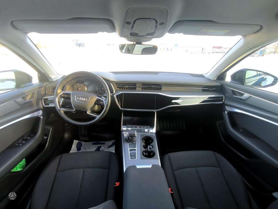 Black Audi A6 2021 in Siauliai, with an engine capacity of 1.97 L and mileage of 142 thousand km for 21499 €, photo 8 on AUTOMOTO.COM.LV
