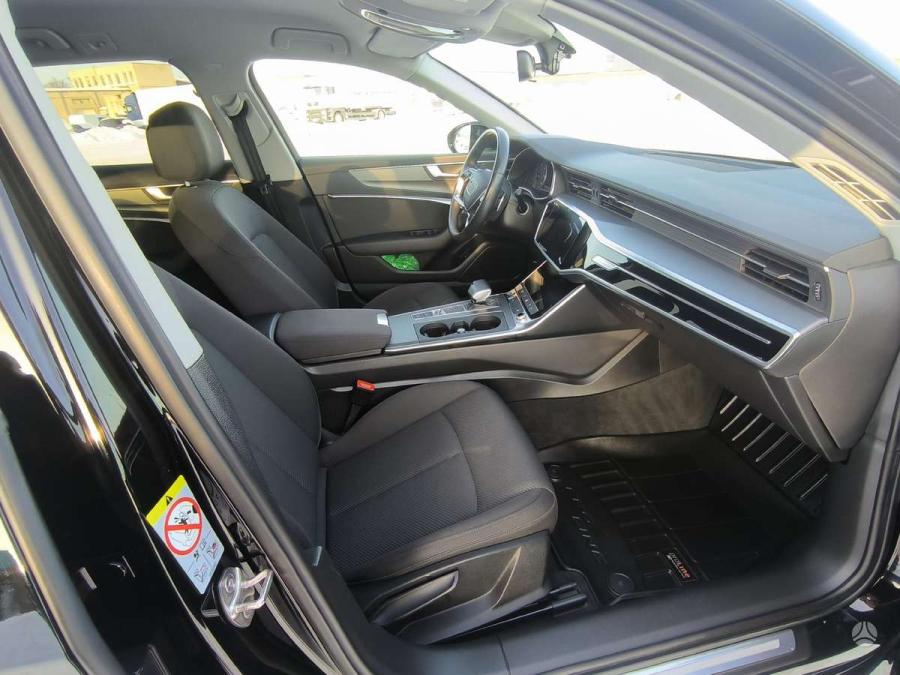Black Audi A6 2021 in Siauliai, with an engine capacity of 1.97 L and mileage of 142 thousand km for 21499 €, photo 13 on AUTOMOTO.COM.LV