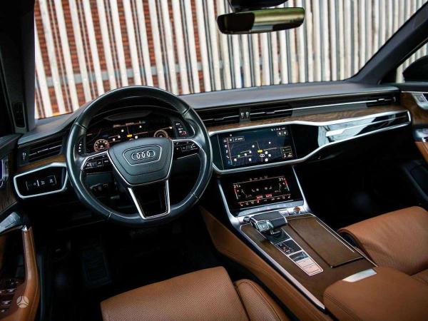 Melns Audi A6 2021 Viļņa, ar dzinēja tilpumu 1.98 L un nobraukumu 107 tūkst. km par 43900 €, foto 7 vietnē AUTOMOTO.COM.LV