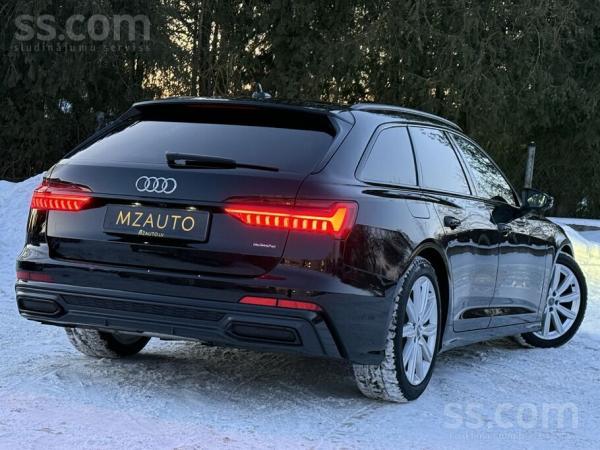 Black Audi A6 2021 in Tukums, with an engine capacity of 2.00 L and mileage of 223 thousand km for 25990 €, photo 4 on AUTOMOTO.COM.LV