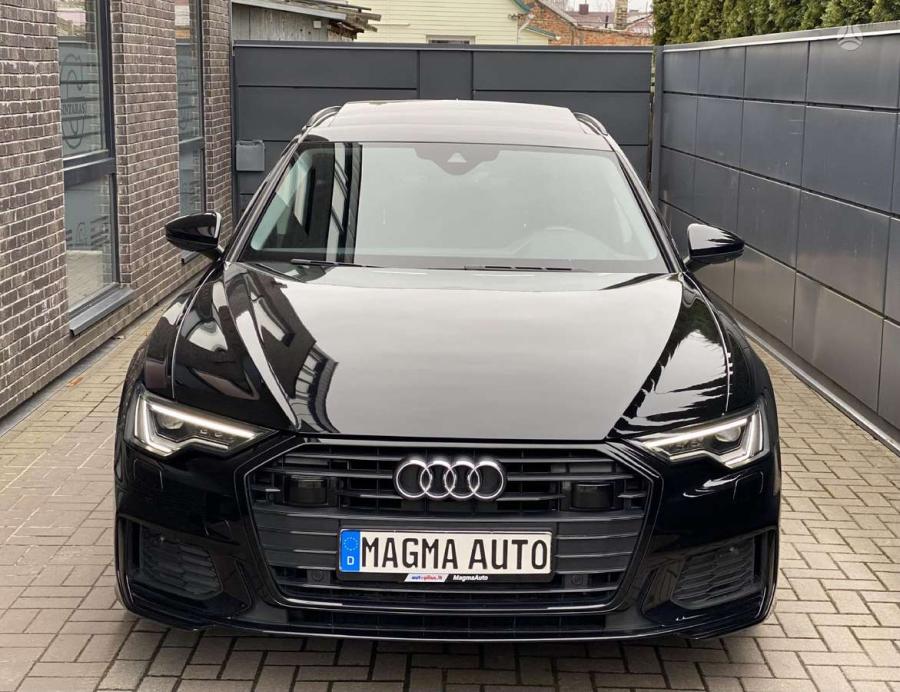 Black Audi A6 2021 in Marijampole, with an engine capacity of 2.97 L and mileage of 105 thousand km for 29999 €, photo 3 on AUTOMOTO.COM.LV