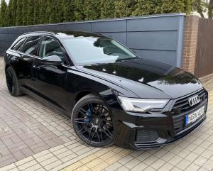 Black Audi A6 2021 in Marijampole, with an engine capacity of 2.97 L and mileage of 105 thousand km for 29999 €, photo 6 on AUTOMOTO.COM.LV