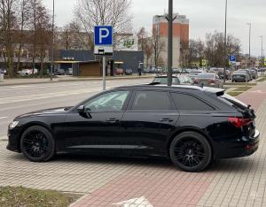 Black Audi A6 2021 in Marijampole, with an engine capacity of 2.97 L and mileage of 105 thousand km for 29999 €, photo 12 on AUTOMOTO.COM.LV