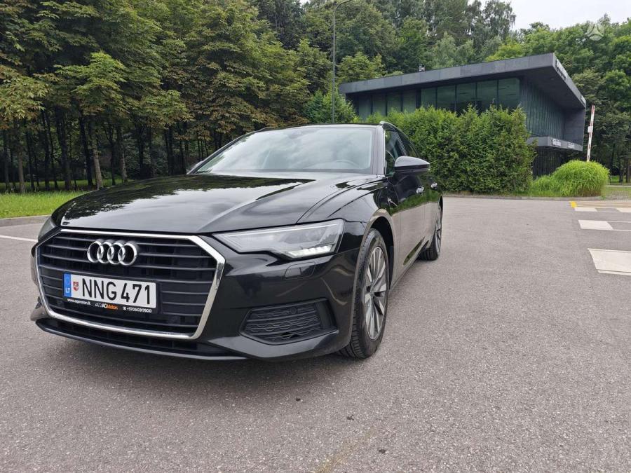 Black Audi A6 2021 in Kaunas, with an engine capacity of 1.97 L and mileage of 245 thousand km for 19000 €, photo 4 on AUTOMOTO.COM.LV