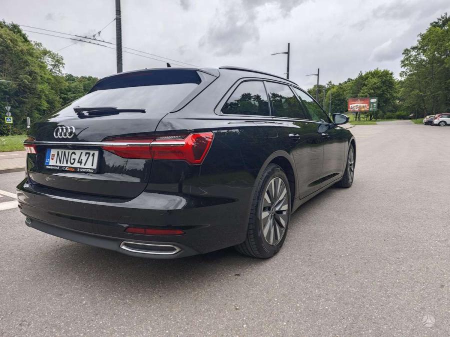 Black Audi A6 2021 in Kaunas, with an engine capacity of 1.97 L and mileage of 245 thousand km for 19000 €, photo 5 on AUTOMOTO.COM.LV