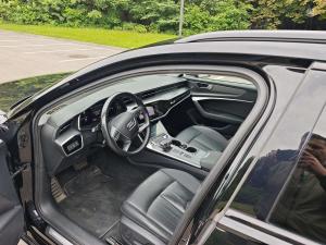 Black Audi A6 2021 in Kaunas, with an engine capacity of 1.97 L and mileage of 245 thousand km for 19000 €, photo 9 on AUTOMOTO.COM.LV